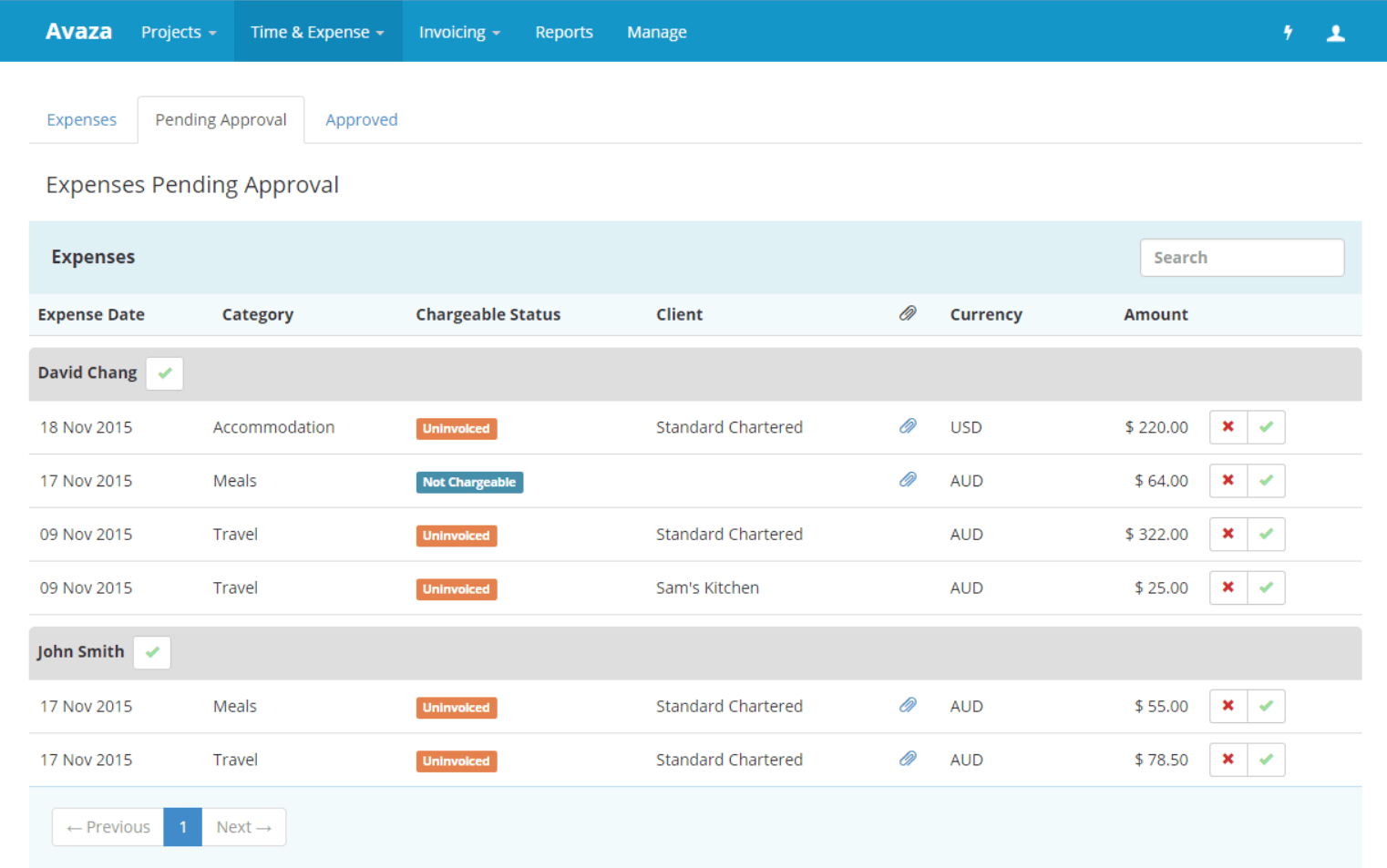 Avaza launches user friendly Expense Approvals - Avaza.com