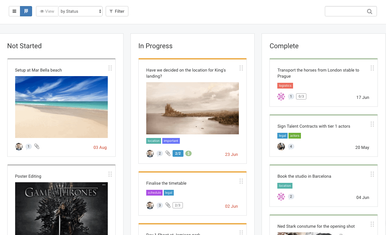 Improve Task and Project Management with Avaza Kanban Boards - Avaza.com