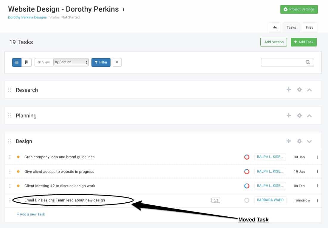 Build A Better Business Workflow With Our Move Task Feature