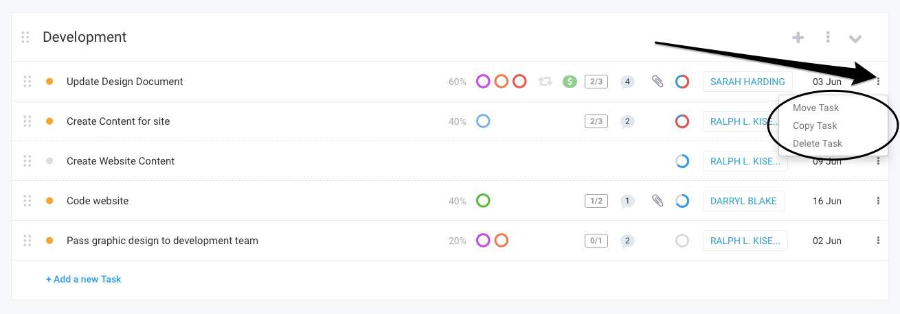 Save Time with Improved Section & Task Options!