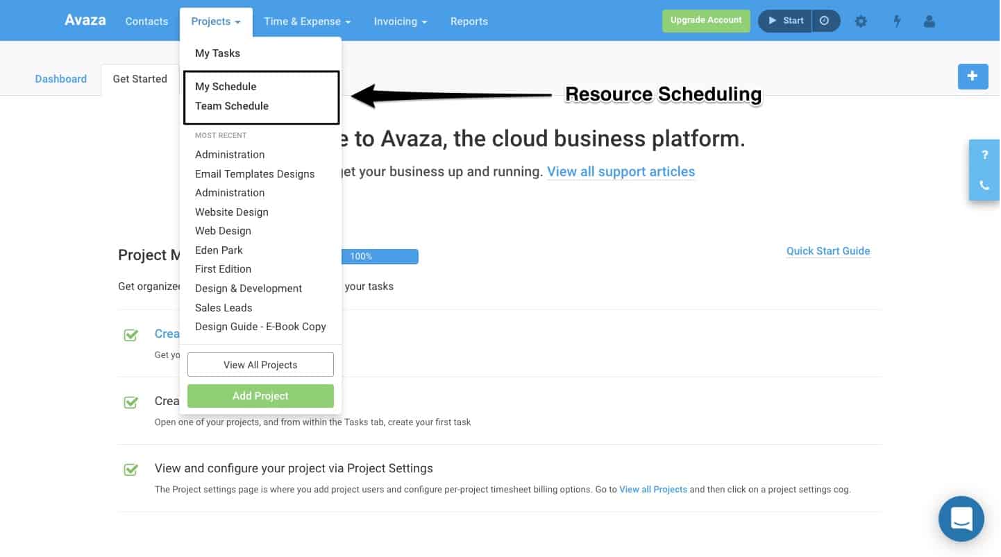 Project Resource Scheduling II: Manage Resources Effectively