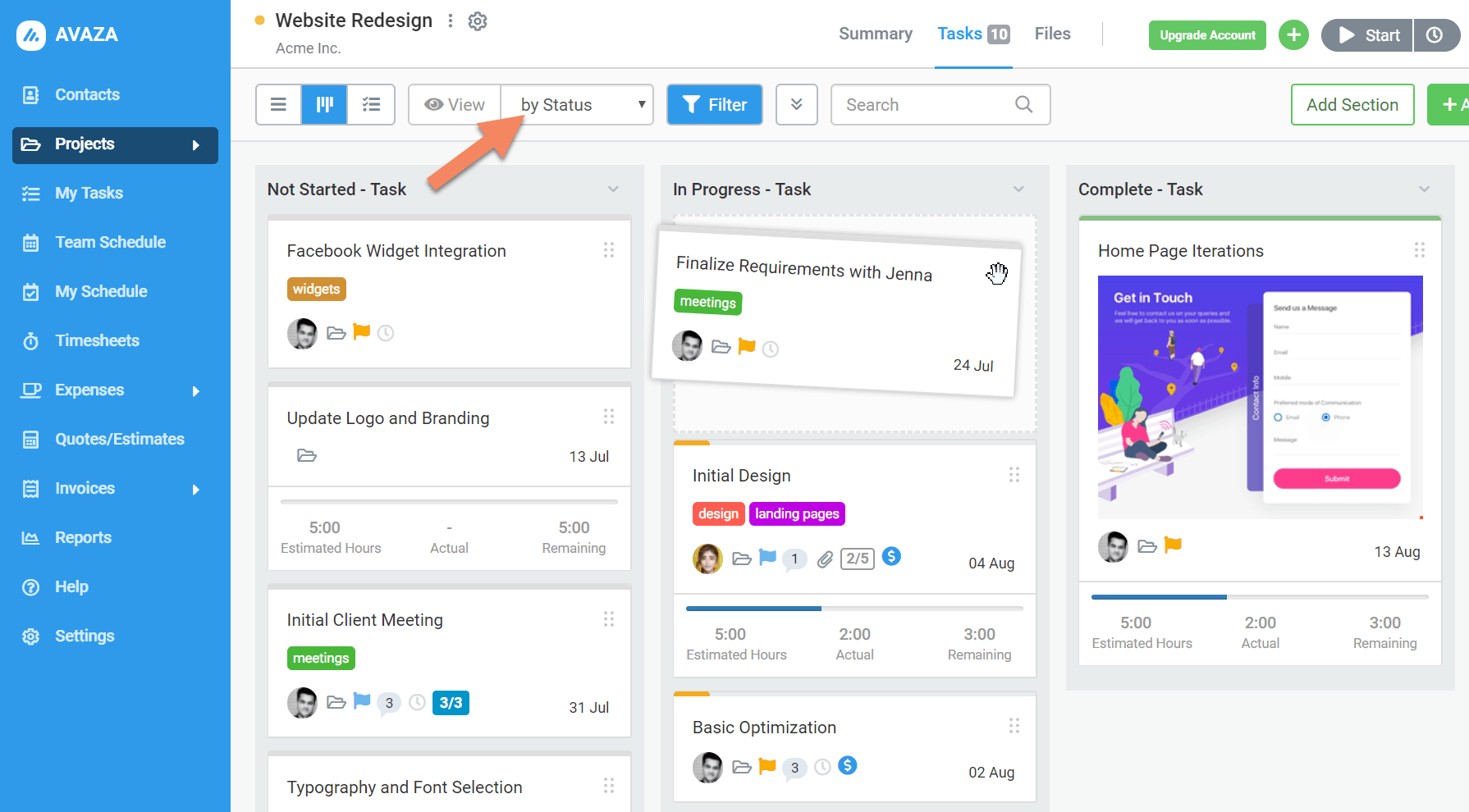 Introducing Custom Task Types And Statuses