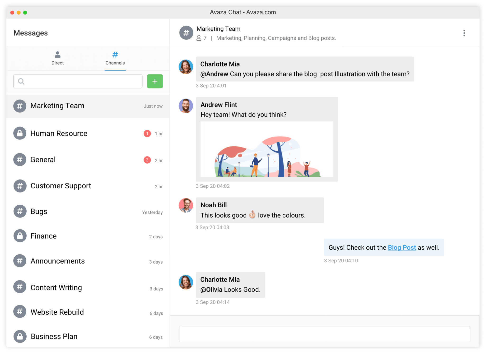 Download Avaza Chat App - Mac