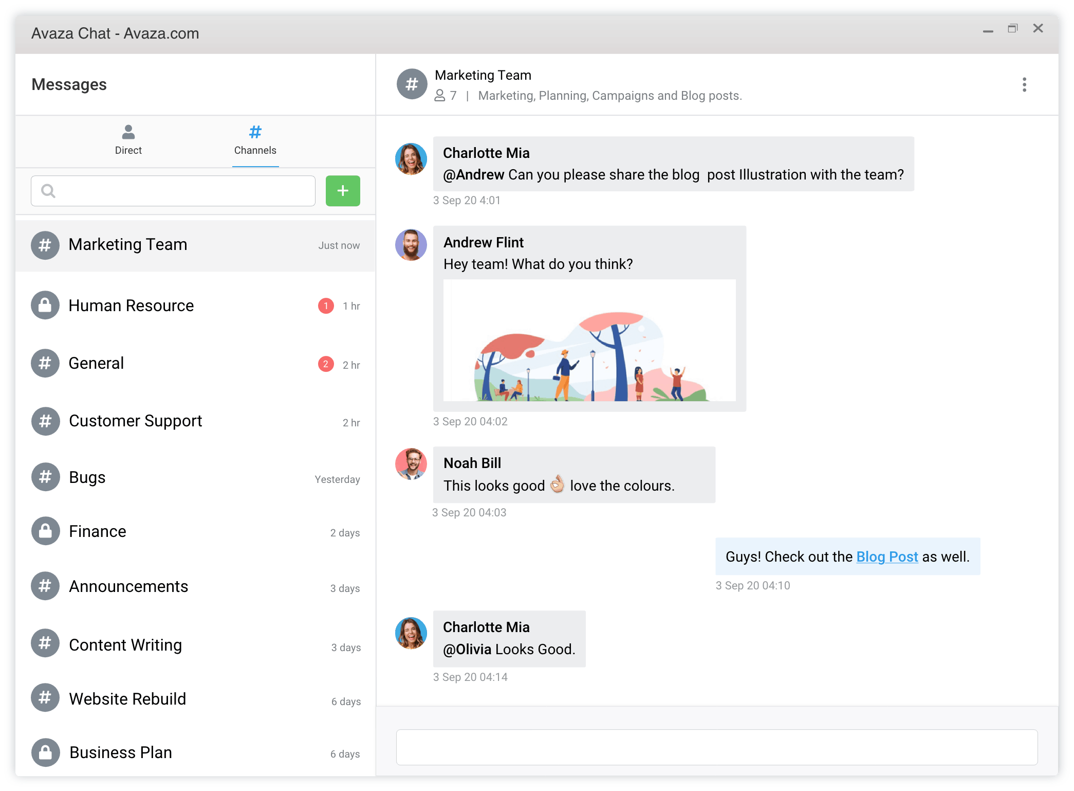 Download Avaza Chat App - Windows