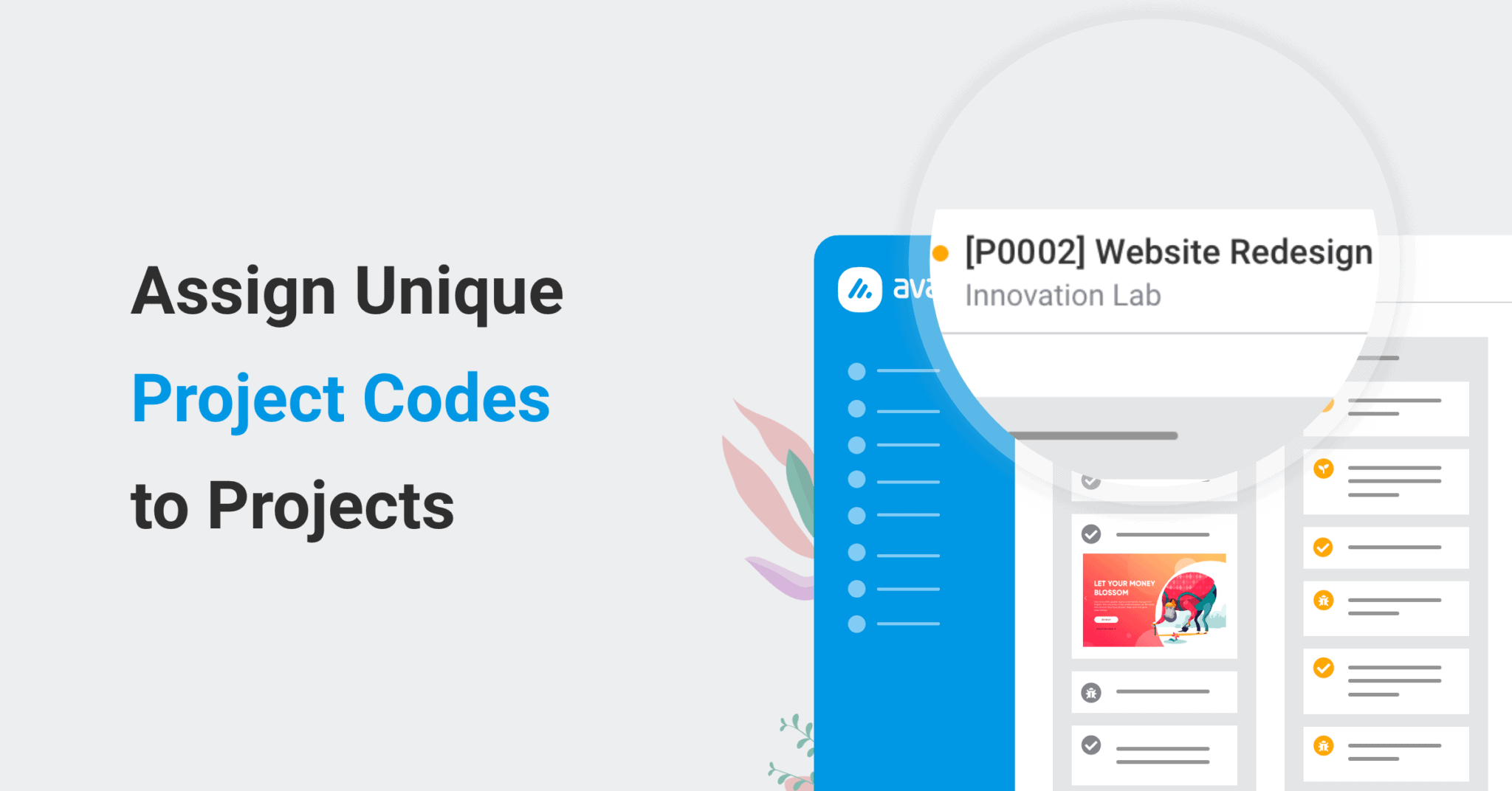 Assign Unique Project Codes to Projects - Avaza.com
