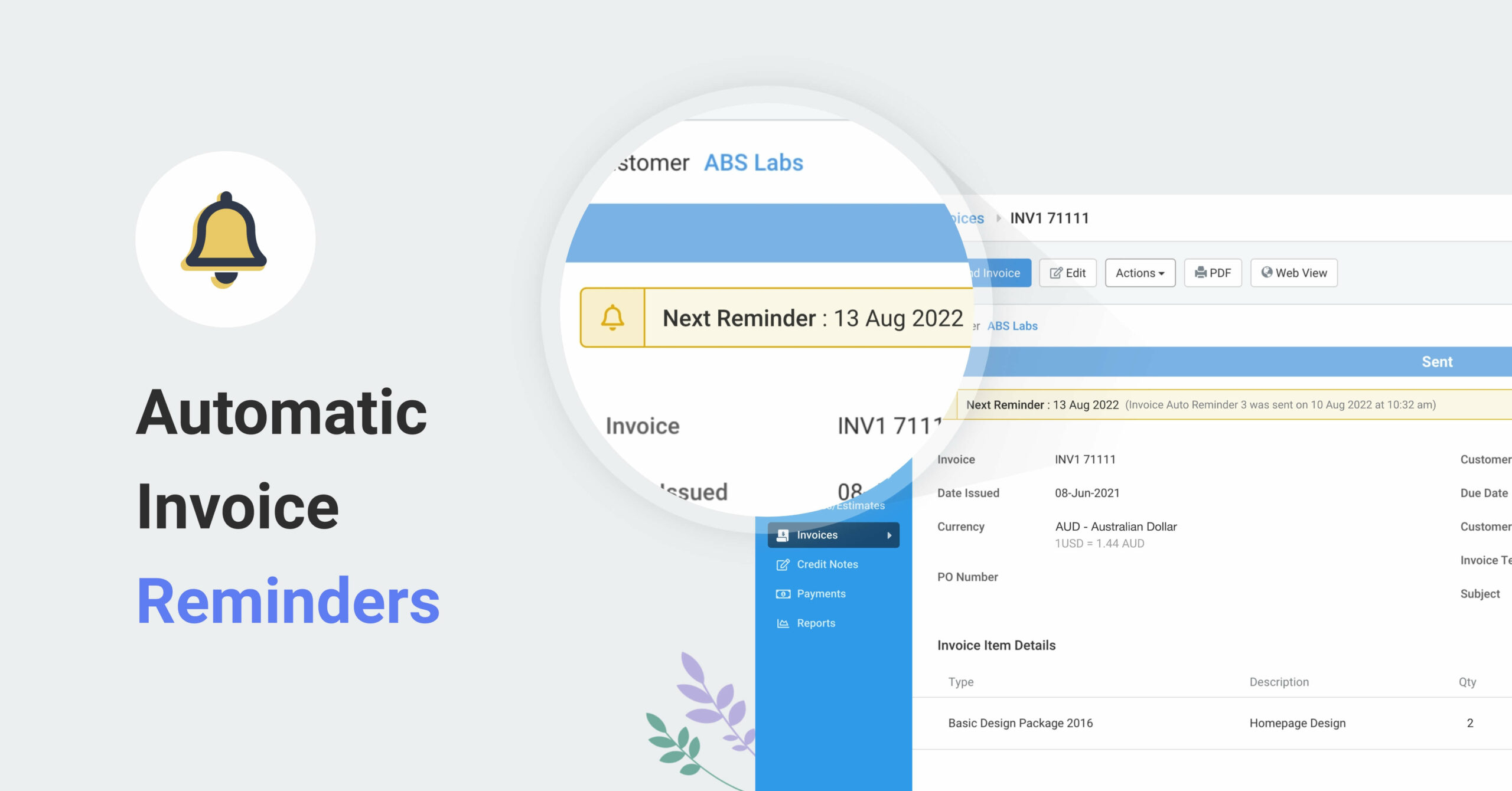 Invoice Auto Reminders - Avaza.com