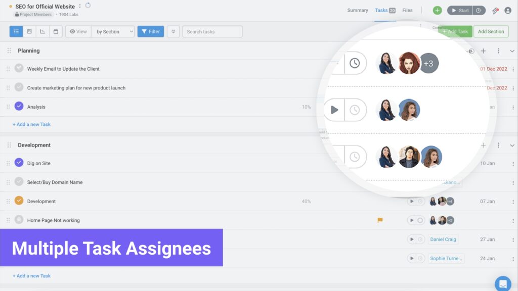 Avaza adds support for multiple task assignees - Avaza.com