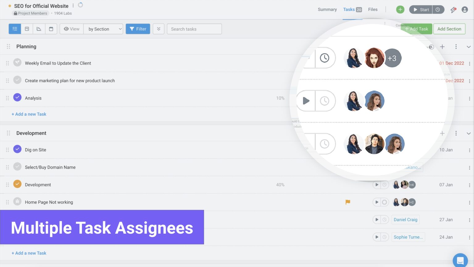 Avaza adds support for multiple task assignees - Avaza.com