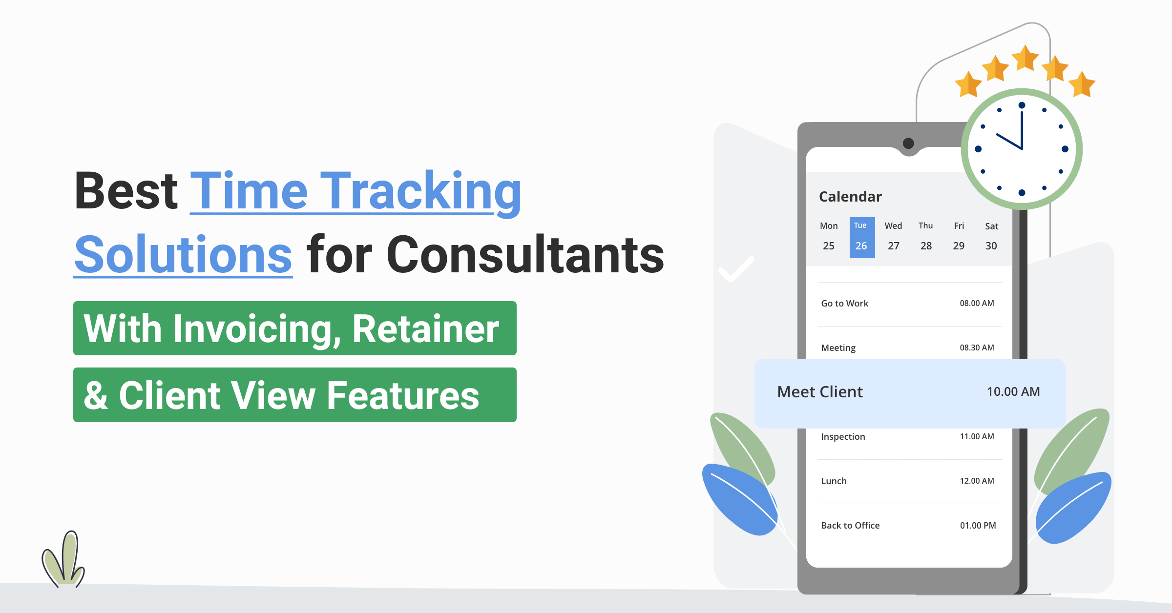 Best Time Tracking Solutions for Consultants [2025]