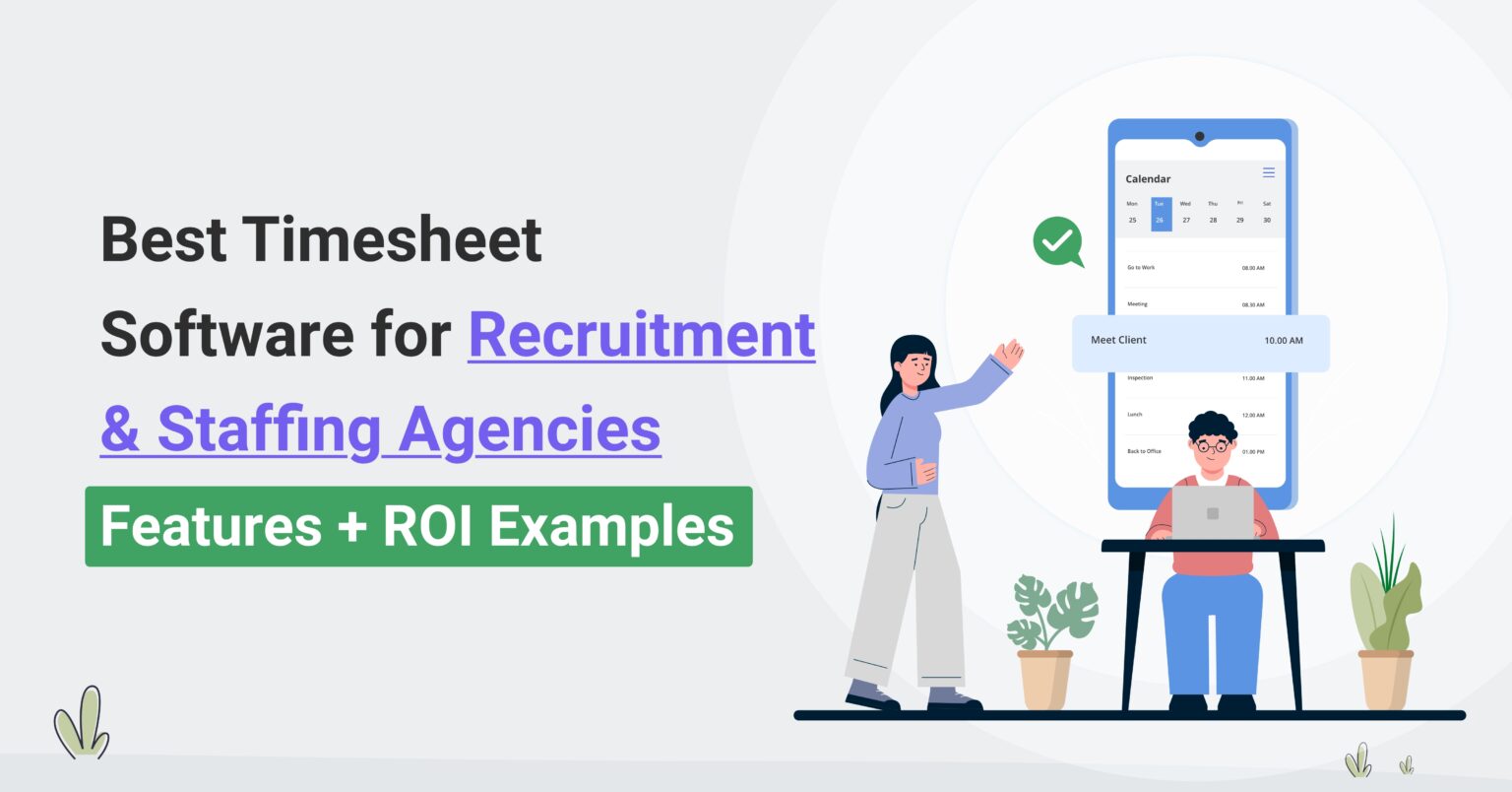 Recruitment Agency Timesheet Software: Top Picks & ROI (2025)